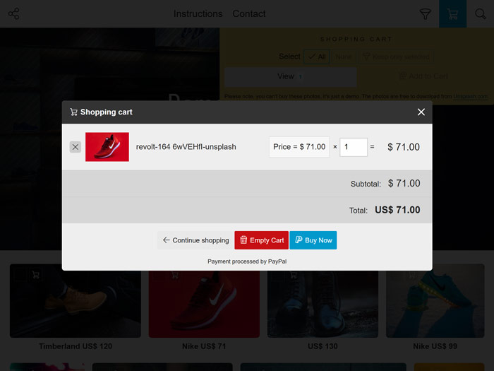 Client Photo Gallery Online for Photographers | jAlbum